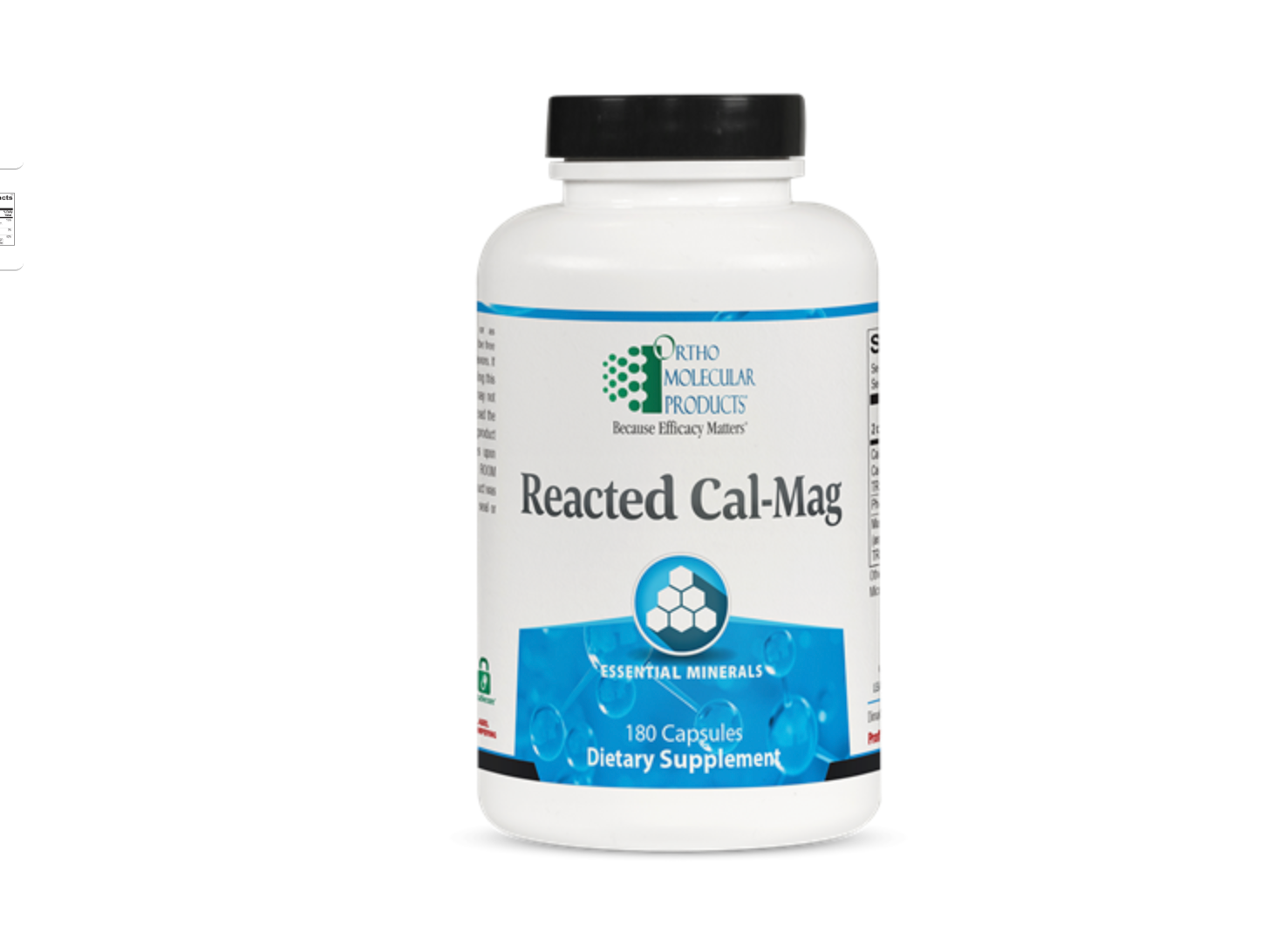 Reacted Cal-Mag 180ct | Kameo Health Wellness & Beauty